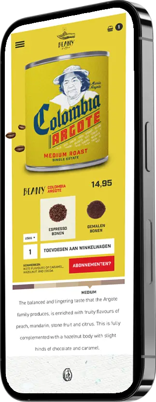 BEANY Coffee | Digitale Marketing Strategie voor Koffiebedrijf | dusver