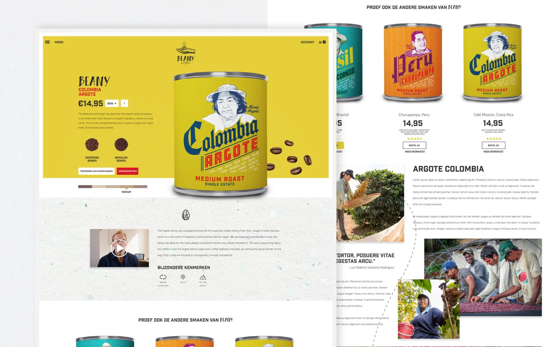 BEANY Coffee | Digitale Marketing Strategie voor Koffiebedrijf | dusver